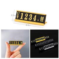China AaL-60-22 Plastic Retail Display Labels Adjustable For Jewelry Shop for sale