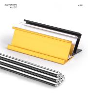 China AaL-49-17 S Gold/Silver/Black Metal Base plastic lettering price tags for sale