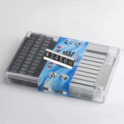 China AaL-49-17 Jewelry Retail Price Display Tags with S Gold / Silver / Black Metal Base for sale