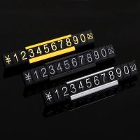 China AaL-49-17 S Custom Retail Price Display Tags Removable With Metal Base for sale