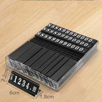 China AaL-60-22 Aluminum Alloy Supermarket Price Tags Holder For Jewelry Watch Display for sale