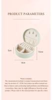 China Small Fashion Travel Jewelry Organizer Sustainable For Necklaces for sale