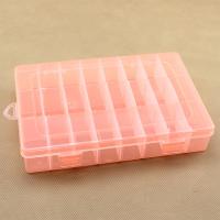 China 19x13x3.6cm PP Material Removable Divider Organizer Case for 24 Grid Plastic Storage Box Easy Organization for sale