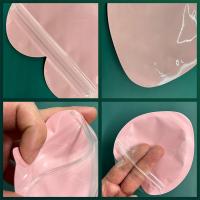 China Green Macaron Heart Self Seal Jewelry Packaging Bags 100 Pack for sale