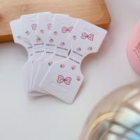 China Strawberry Bow Paperboard Hair Tie Display Cards 100pcs Bulk Pack for sale