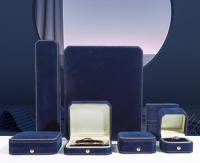 China Custom Leather Jewelry Packaging Box For Necklace Earrings Rings Bracelets for sale