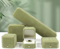 China Custom Leather Jewelry Packaging Box For Necklace Earrings Rings Bracelets for sale