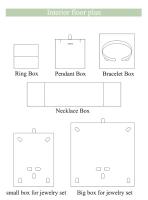China Custom Logo PU Leather Storage Box 6 Colors Ring Packaging Box for sale