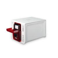 China Single Sided Desktop Plastic Card Printer Compact Space Saving for sale