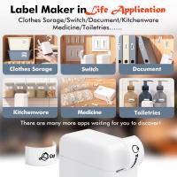 China Mini Wireless Thermal Label Printer Portable Handheld For Fast Printing for sale