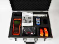 China Handheld Ultrasonic Flow Meter IP65 Industrial Grade With Non Intrusive Design for sale