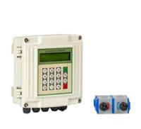 China Advanced Portable Ultrasonic Pipe Flow Meter Ultrasonic Open Channel Flow Meter for sale