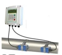 China Stable Energy Efficient Ultrasonic Energy Meter DN700 Portable Ultrasonic Water Flow Meter for sale