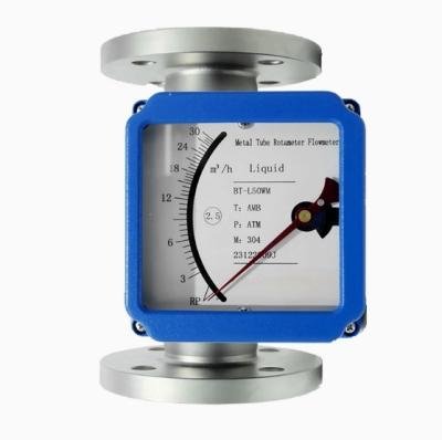 China Corrosion Resistant Digital Metal Tube Rotameter High Accuracy Variable Area for sale