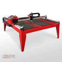 China Stepper Motor Drive Plasma Cutting Table Ac220v / 380v Voltage for sale