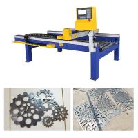 China Stepper Motor Stainless Steel Table Top Plasma Cutter With ±0.1mm Repeatability for sale