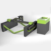 China CNC Fiber Laser Cutting Machine 10000W Water Cooling Servo Motor 1500x3000mm for sale
