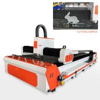 China Water Cooling 3kw Raycus Fiber Laser Cutting Machine For Metal for sale