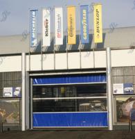 China fireproof Industrial High Speed Door Automatic PVC Rapid Roller Shutter Doors for sale