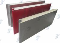China Alu / Steel Pu Foam Sandwich Panel Finger Proof 0.326mm 0.6mm Thickness for sale