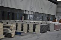China Alu / Steel Pu Foam Sandwich Panel Finger Proof 0.326mm 0.6mm Thickness for sale