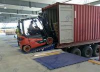 China 0.75Kw Electric Hydraulic Dock Leveler 6T 8T 10T 12T Loading capacity for sale