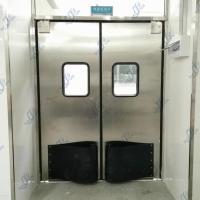 China ABS / Stainless Impact Traffic Door Passage Antiknock Crash Impact Resistant Garage Door for sale