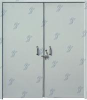 China Finished Surface Industrial Steel Door Metal Swing Door For Stairwell OEM ODM for sale