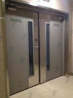 China Finished Surface Industrial Steel Door Metal Swing Door For Stairwell OEM ODM for sale