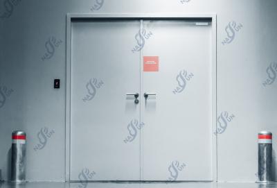 China Finished Surface Industrial Steel Door Metal Swing Door For Stairwell OEM ODM for sale