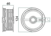 China Die-Cast Aluminium Drum Standard Lift 400-8 102-2400MM for sale