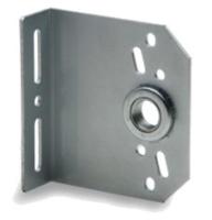 China 1 Inch Shaft Door Bearing Plate Galvanized Steel Material With 4mm Thickness for sale