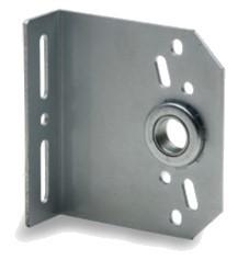 China 1 Inch Shaft Door Bearing Plate Galvanized Steel Material With 4mm Thickness for sale