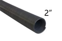 China 82B 60Si2MnA Industrial Doors Parts Oxide Steel Torsion Spring 2 Inch for sale