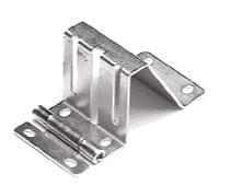 China Industrial Garage Door Side Hinge Galvanised Steel / White Ral 9010 for sale