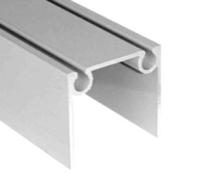 China 7000mm Industrial Doors Parts Anodized Aluminum Profile For Door for sale