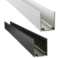 China Alu 55 Aluminium Door Profile Anodised With 7000mm Length for sale
