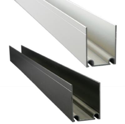 China Alu 55 Aluminium Door Profile Anodised With 7000mm Length for sale