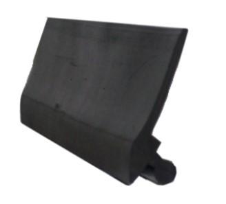 China Lightweight Industrial Doors Parts EPDM Black Top Rubber for sale