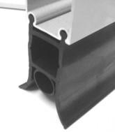 China EPDM Black Door Rubber Bottom multifunction For Safety Edge for sale