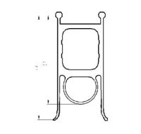 China EPDM Black Door Rubber Bottom multifunction For Safety Edge for sale