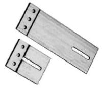 China Galvanized Industrial Garage Door Parts Track Connector Plate For Bolted for sale