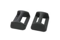 China OEM ODM Industrial Doors Parts Black Plastic Handle Surface Installation for sale