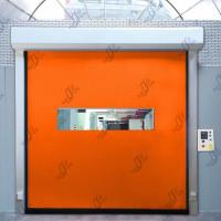 China Anti Collision Industrial High Speed Door Flexible Pvc Roll Up Doors for sale