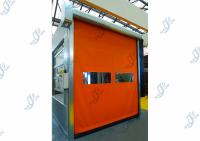 China Anti Collision Industrial High Speed Door Flexible Pvc Roll Up Doors for sale