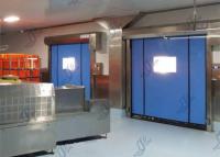 China Anti Collision Industrial High Speed Door Flexible Pvc Roll Up Doors for sale
