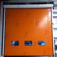 China Anti Collision Industrial High Speed Door Flexible Pvc Roll Up Doors for sale