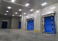 China Automatic  Thermal Insulation Fast High Speed Fabric Rapid Rolling Shutter Doors for sale