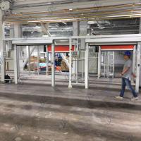 China Protection PVC Industrial High Speed Door Oxide Surface Treatment for sale