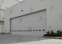China Large High Speed Folding Door Dustproof With Plastic PVC Fabric Door Material for sale